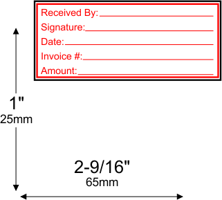 Rectangle Self Inking Stamps - Order Online at TST Rubber Stamp