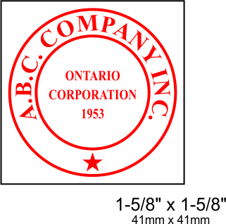 Square Self Inking Rubber Stamps - Order yours at TST Rubber Stamp